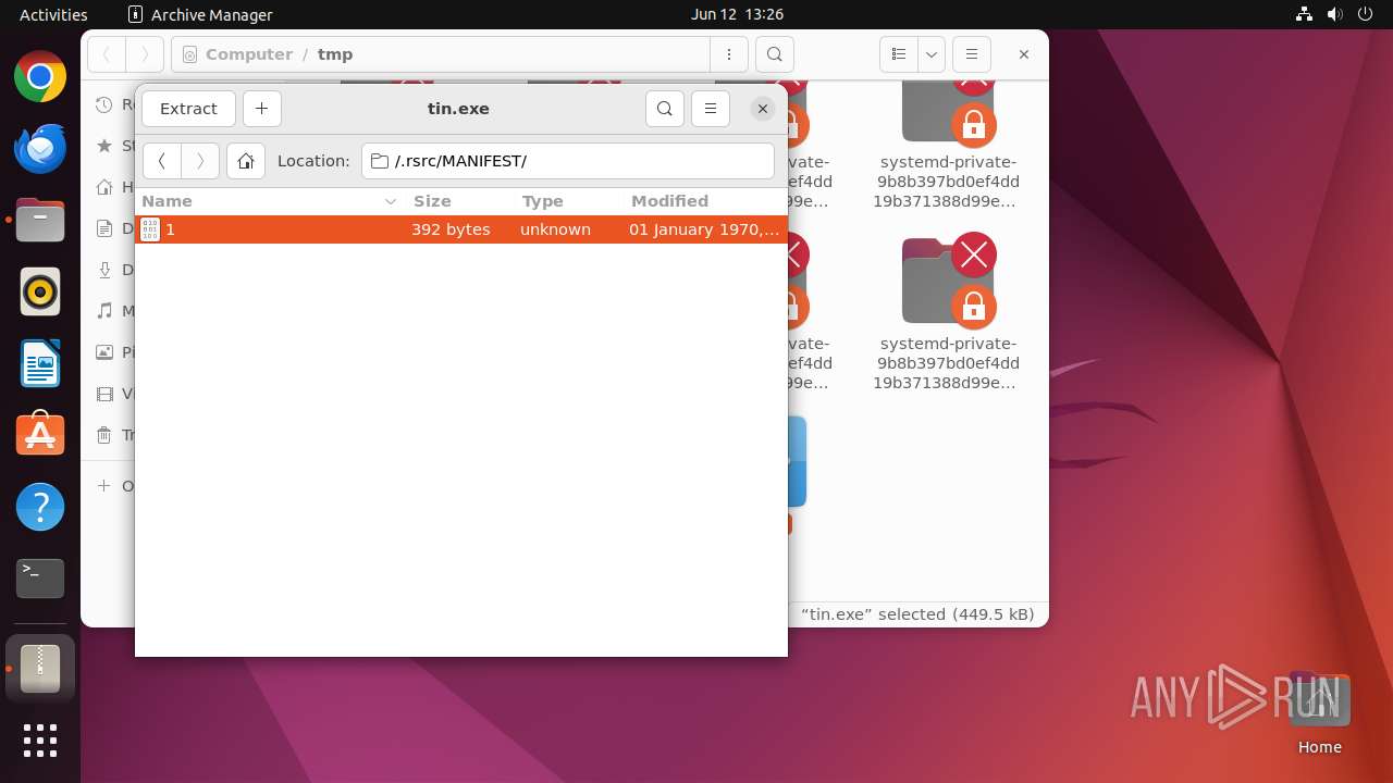 Analysis tin.exe (MD5: B3EDC0708FB191E2D3016C68585ED31E) Malicious activity - Interactive ...