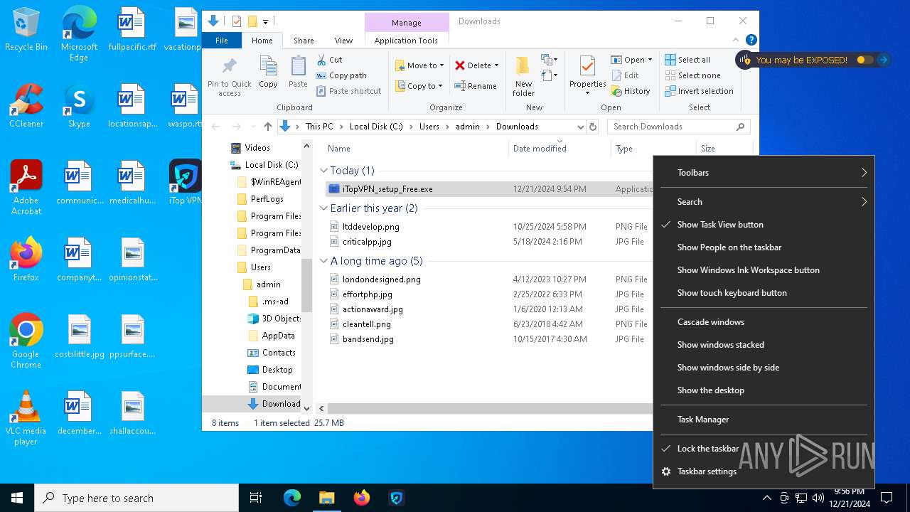 Analysis update.itopvpn.com/dl/idr/v3/pub/idrb5event.exe Malicious activity - Interactive ...