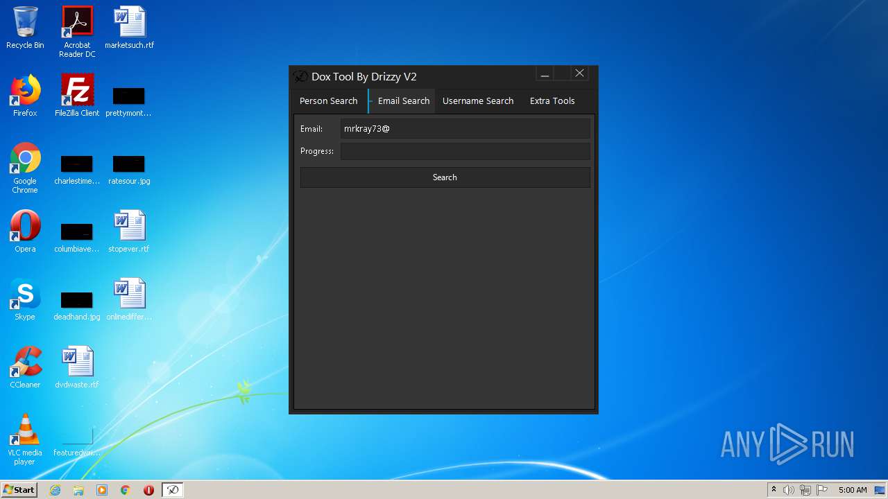 Malware analysis Dox-Tool-V2.exe Malicious activity | ANY.RUN - Malware ...