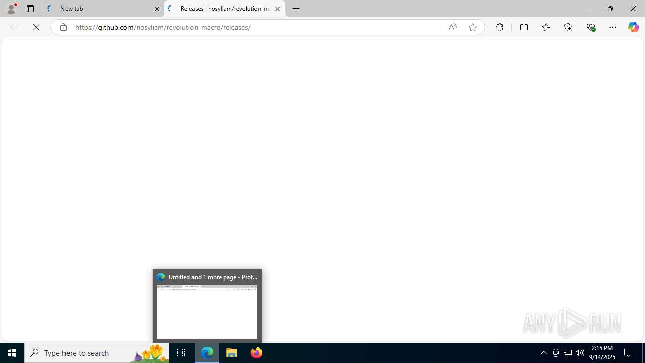Malware analysis https://github.com/nosyliam/revolution-macro/releases/ Malicious activity | ANY ...