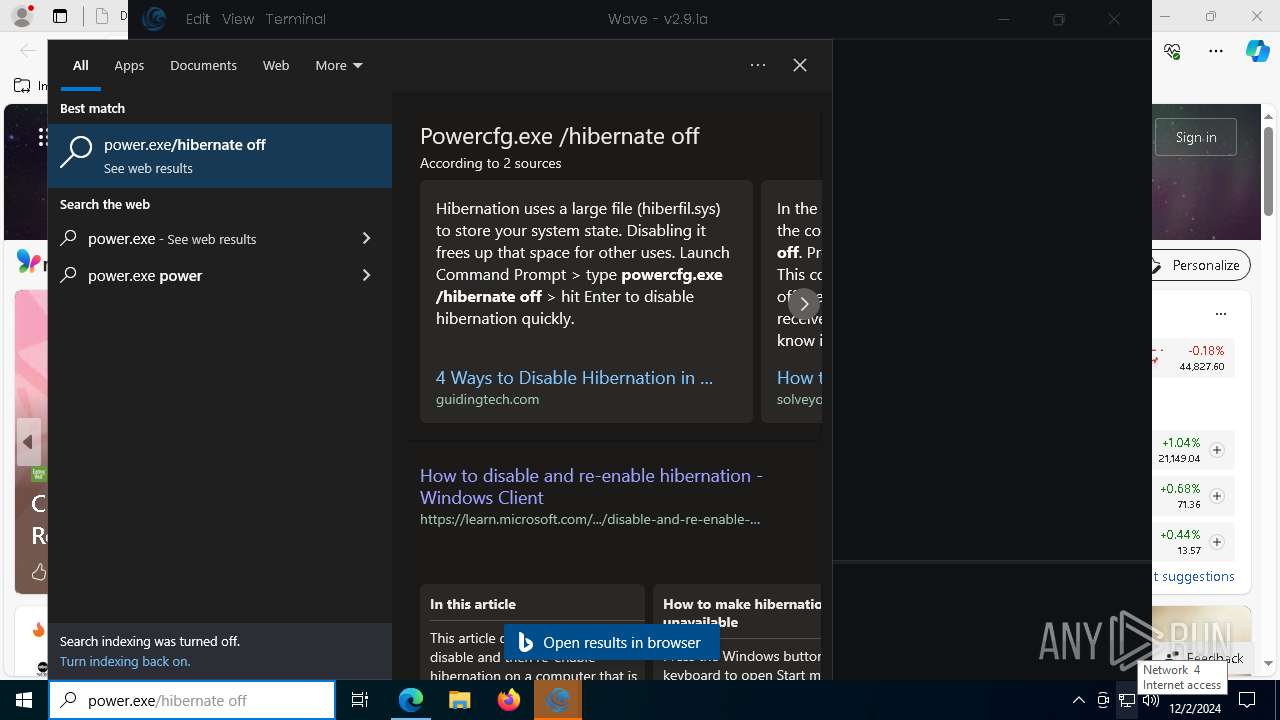 Malware analysis https://cdn.getwave.gg/userinterface/Wave-Setup.exe Malicious activity | ANY ...