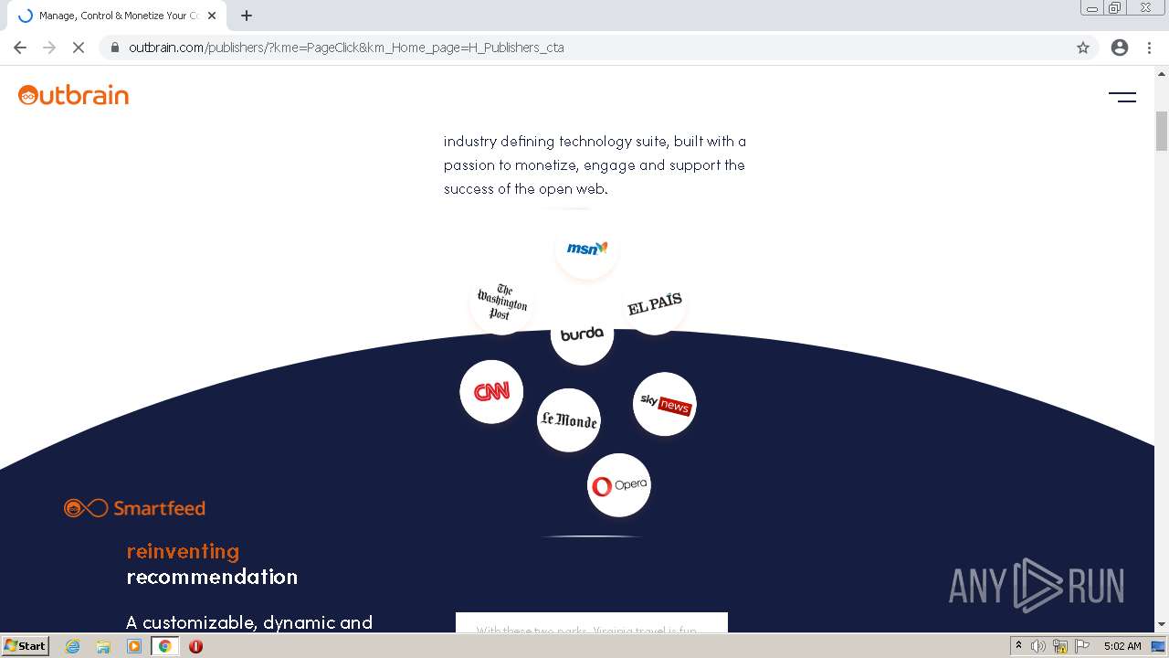 Malware analysis https://images.outbrainimg.com Malicious activity | ANY.RUN - Malware Sandbox ...
