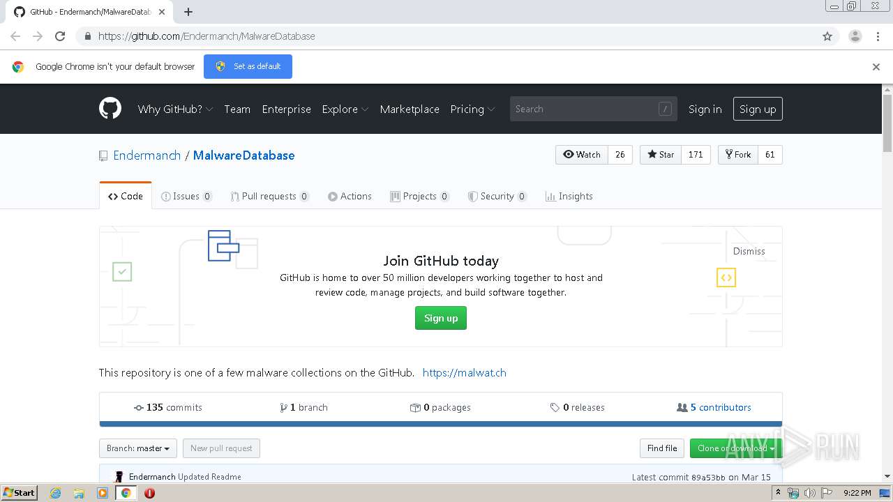 Malware analysis https://github.com/Endermanch/MalwareDatabase Malicious activity | ANY.RUN ...