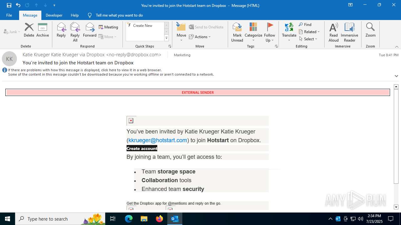 Malware analysis phish_alert_sp2_2.0.0.0.eml Malicious activity | ANY ...