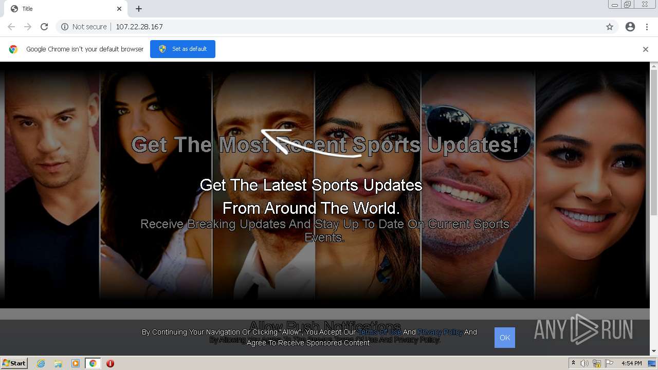 Malware analysis http://107.22.28.167 Suspicious activity | ANY.RUN ...
