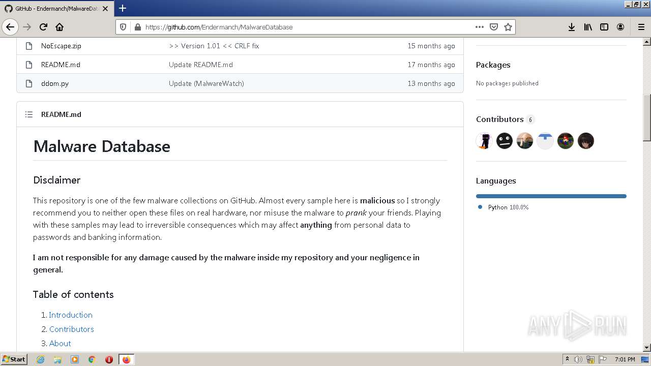 Malware analysis https://dl.malwarewatch.org/multipurpose/ Malicious ...