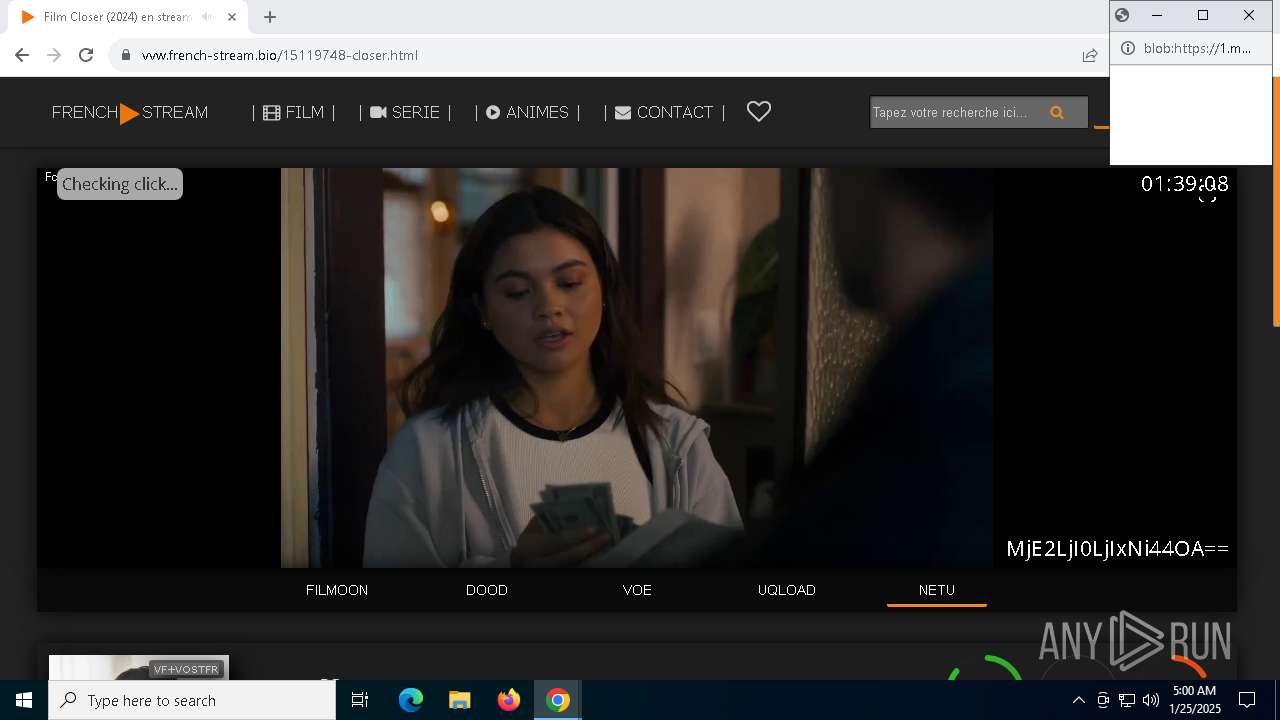 Malware analysis https://vvw.french-stream.bio Malicious activity | ANY.RUN - Malware Sandbox Online