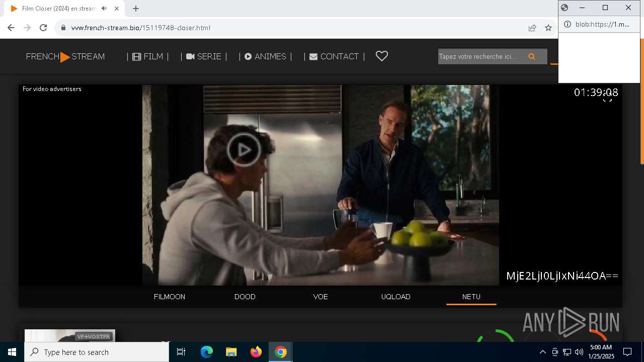Malware analysis https://vvw.french-stream.bio Malicious activity | ANY.RUN - Malware Sandbox Online