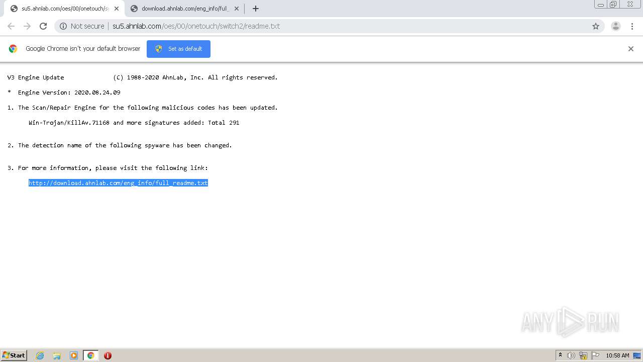 Analysis http://su5.ahnlab.com/oes/00/onetouch/switch2/readme.txt No threats detected ...