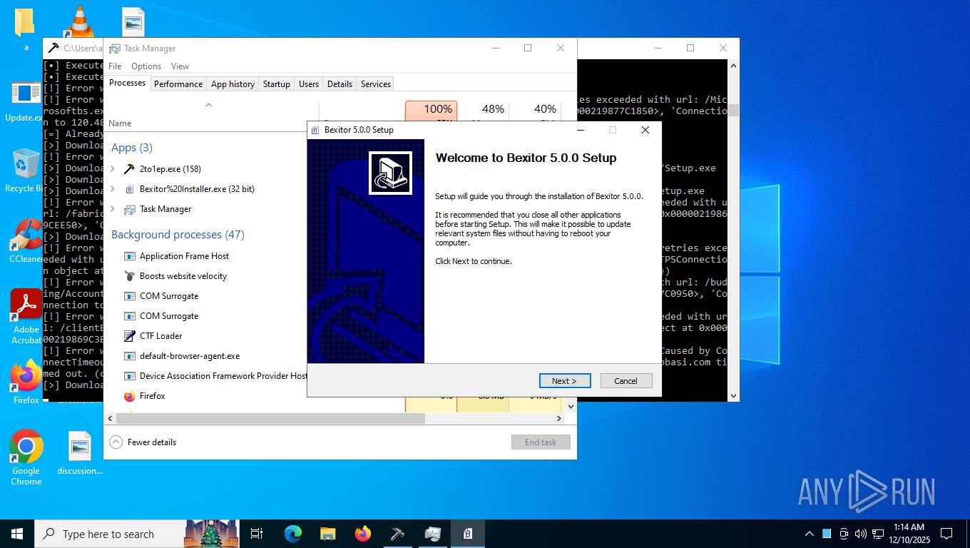 Malware analysis 2to1ep.exe Malicious activity | ANY.RUN - Malware ...