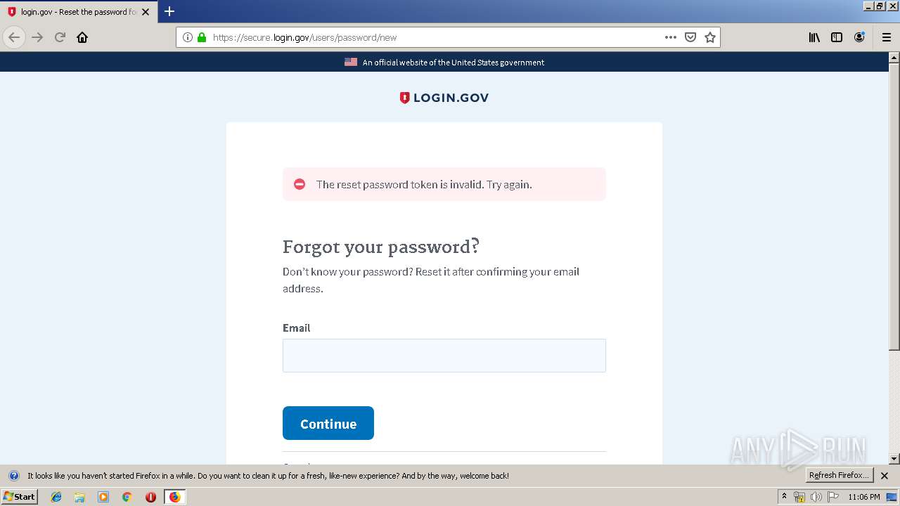 Malware analysis https://secure.login.gov/users/password/edit?reset ...