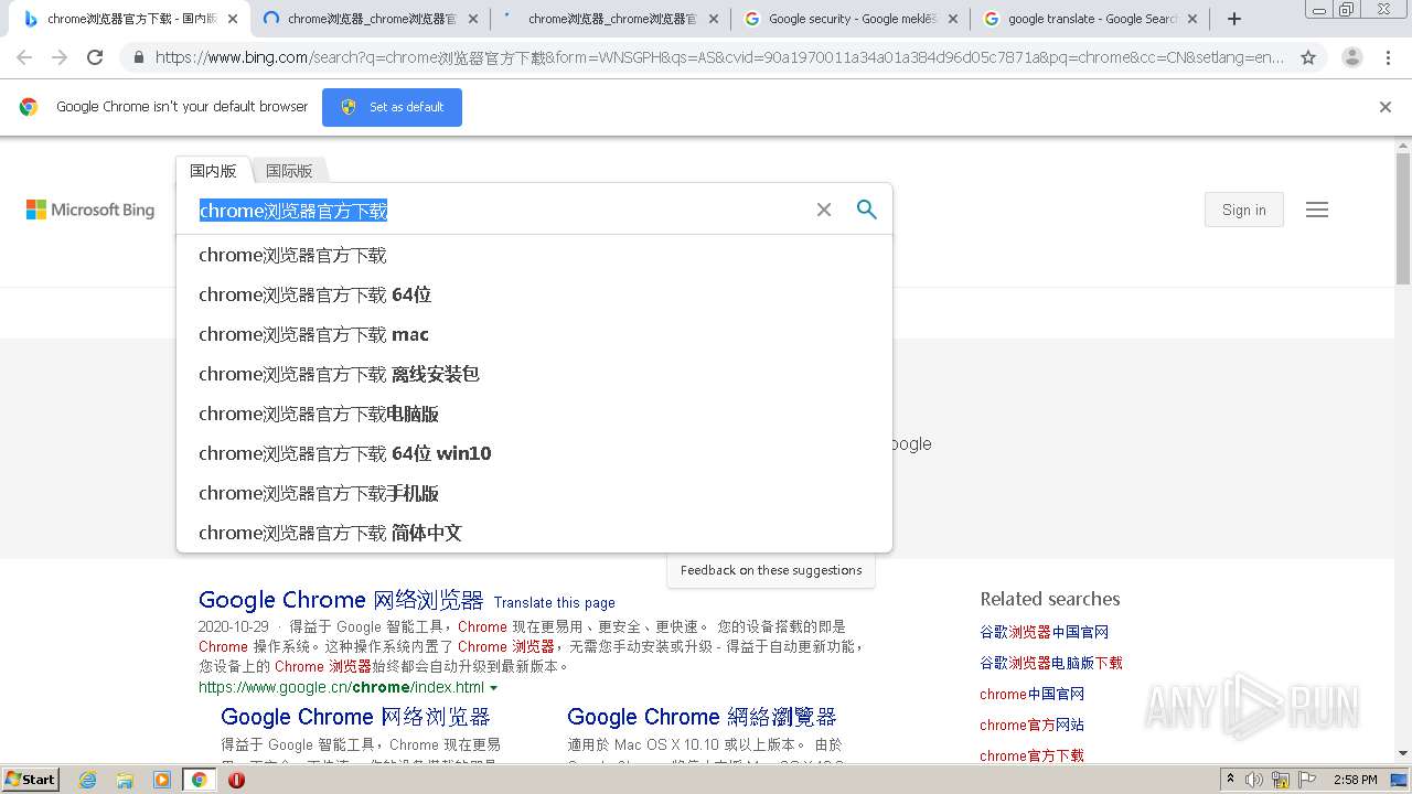 Malware analysis https://www.bing.com/search?q=chrome%e6%b5%8f%e8%a7%88 ...