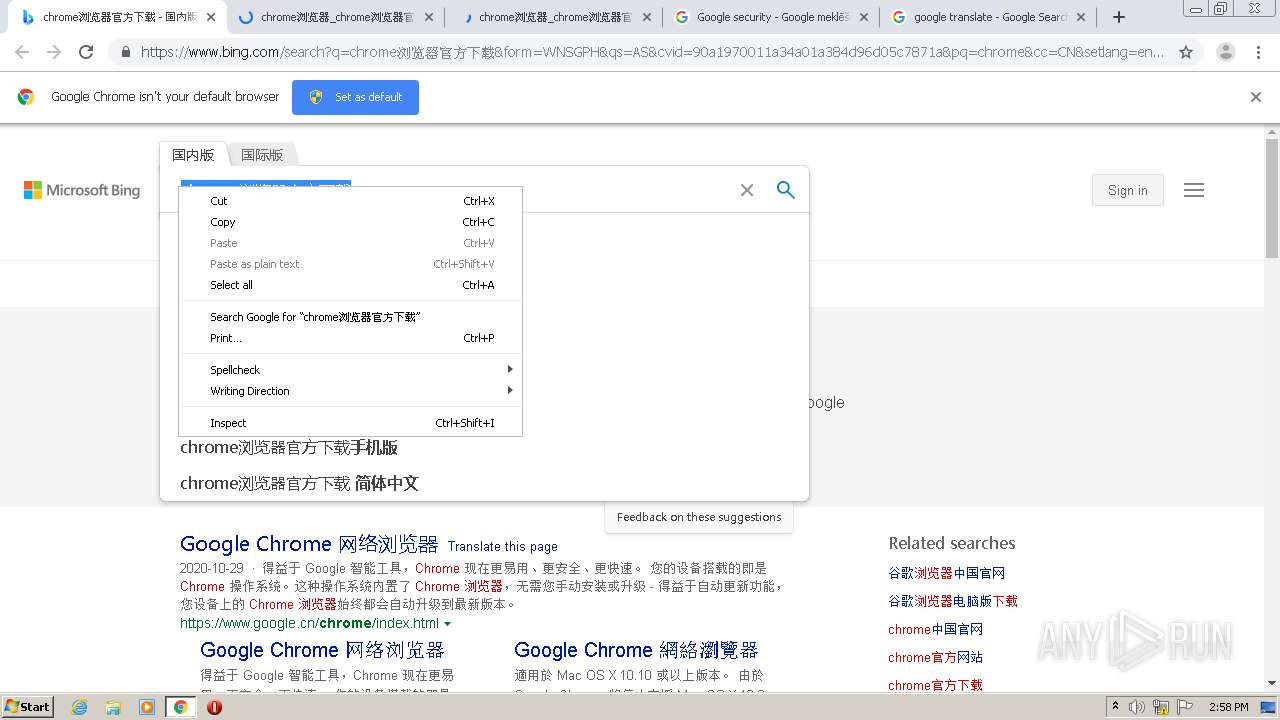Malware analysis https://www.bing.com/search?q=chrome%e6%b5%8f%e8%a7%88 ...