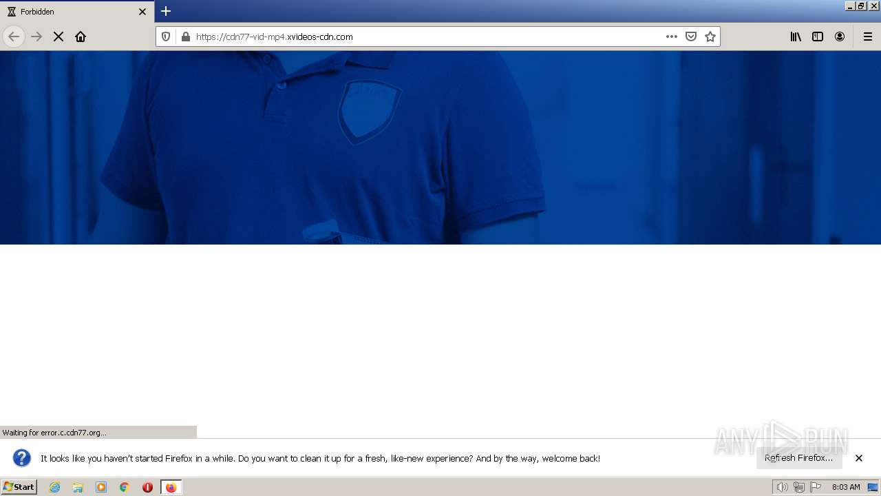 Malware analysis https://cdn77-vid-mp4.xvideos-cdn.com/ Malicious activity | ANY.RUN - Malware ...