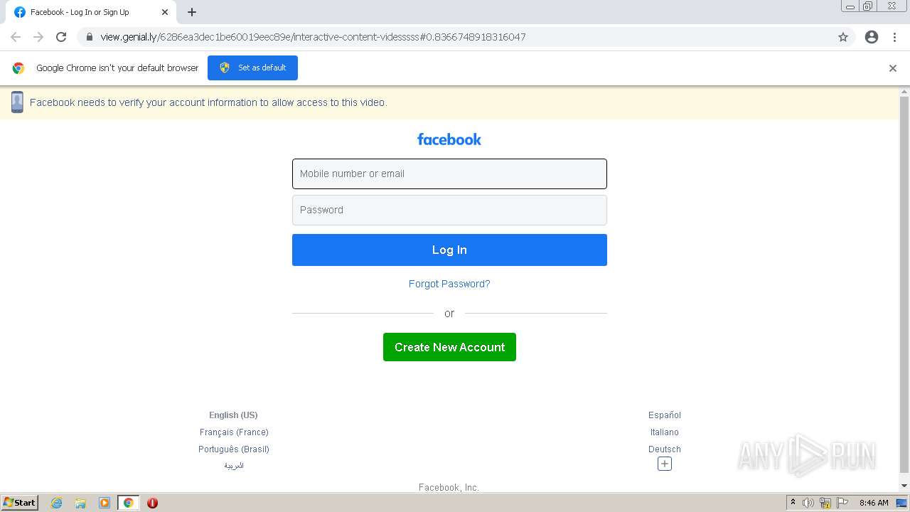 Malware analysis https://short.gy/ikdkNM Malicious activity | ANY.RUN ...