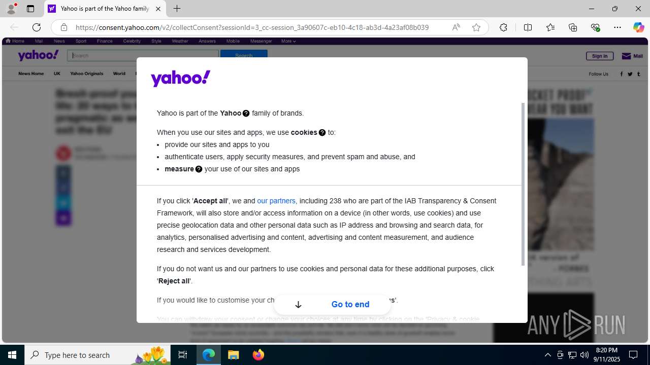 Malware analysis https://nam10.safelinks.protection.outlook.com/?url=https%3A%2F%2Fe.email.cc ...
