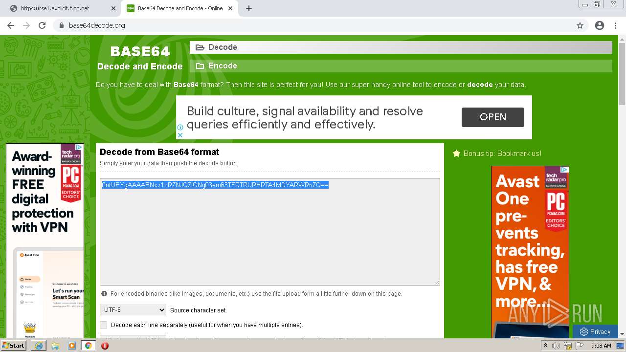 Malware analysis https://tse1.explicit.bing.net Malicious activity | ANY.RUN - Malware Sandbox ...