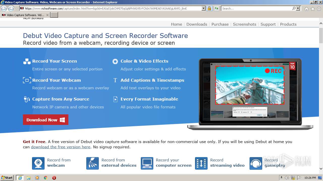 Malware Analysis Https: Www.nchsoftware.com Capture Index.html?kw