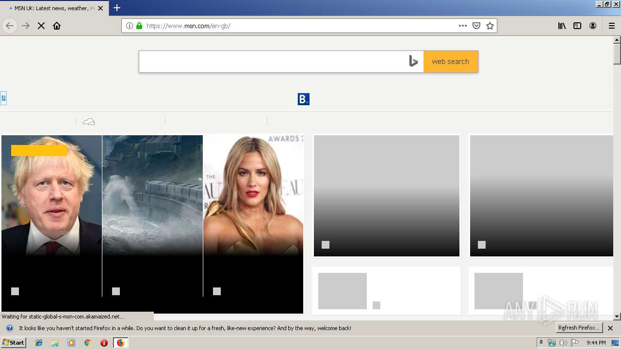 Malware analysis https://msn.com Malicious activity | ANY.RUN - Malware Sandbox Online