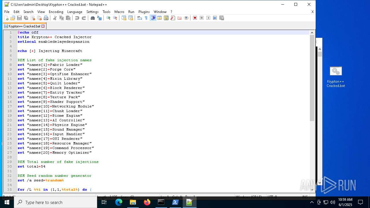 Malware analysis /attachments/1378430869836140555/1378460240848224447 ...