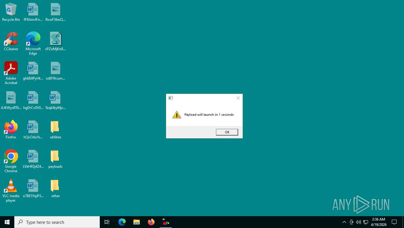 Malware analysis Sepsis.vbs Malicious activity | ANY.RUN - Malware ...