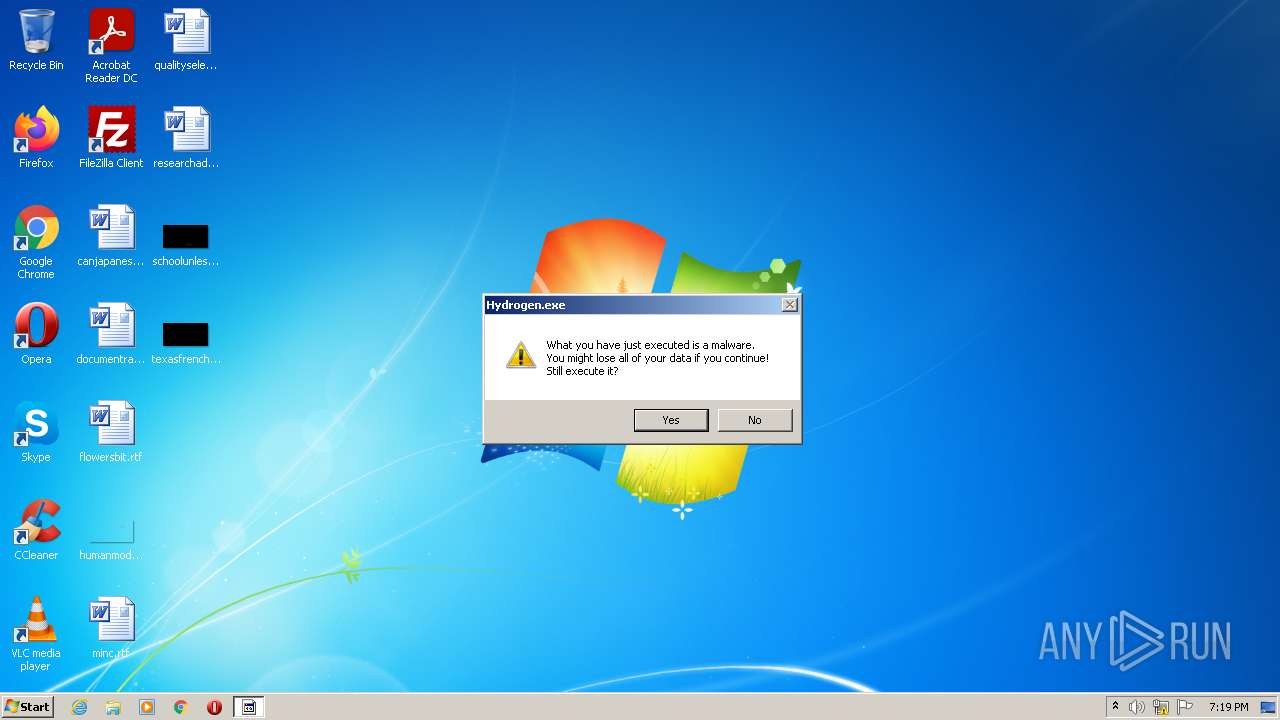 Malware analysis hydrogen.peaceful.exe Malicious activity | ANY.RUN ...