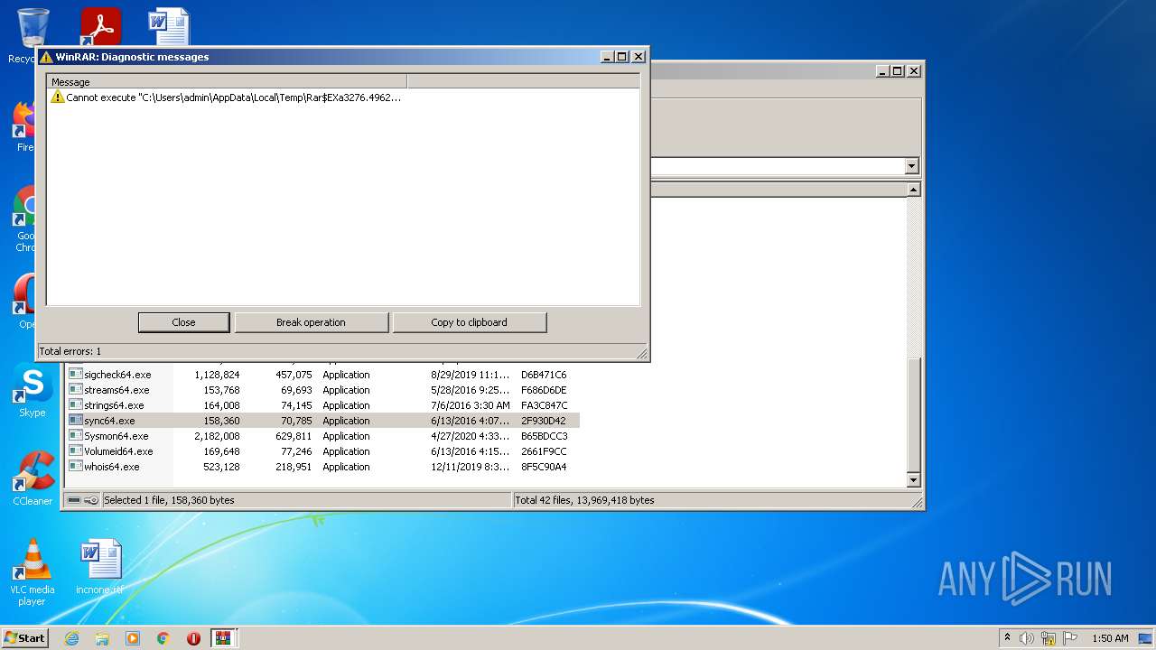 Malware Analysis Sysinternalssuite-nano.zip Malicious Activity
