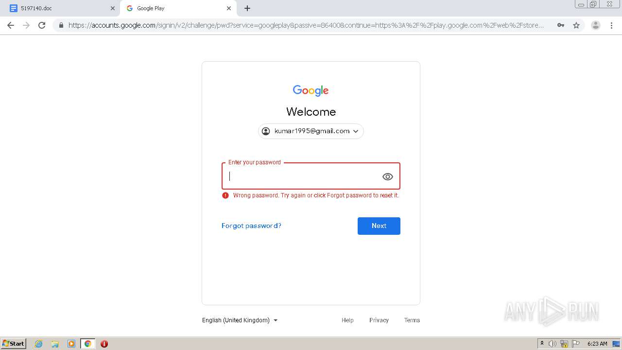 Malware analysis https://docs.google.com/document/d/e/2PACX-1vRvth8Sl4WNfLB9Kaws3SDC7E7mncQ ...