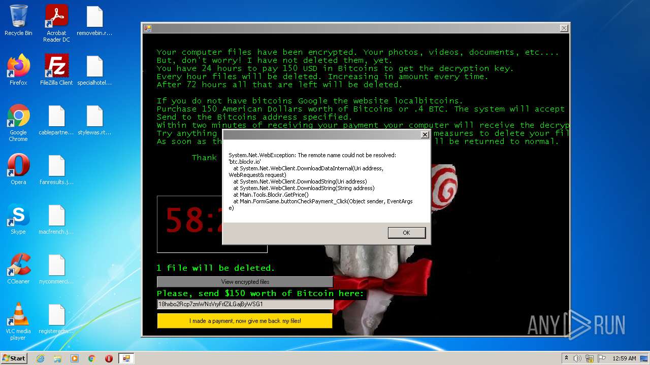 Malware Analysis Jigsaw.exe Malicious Activity 