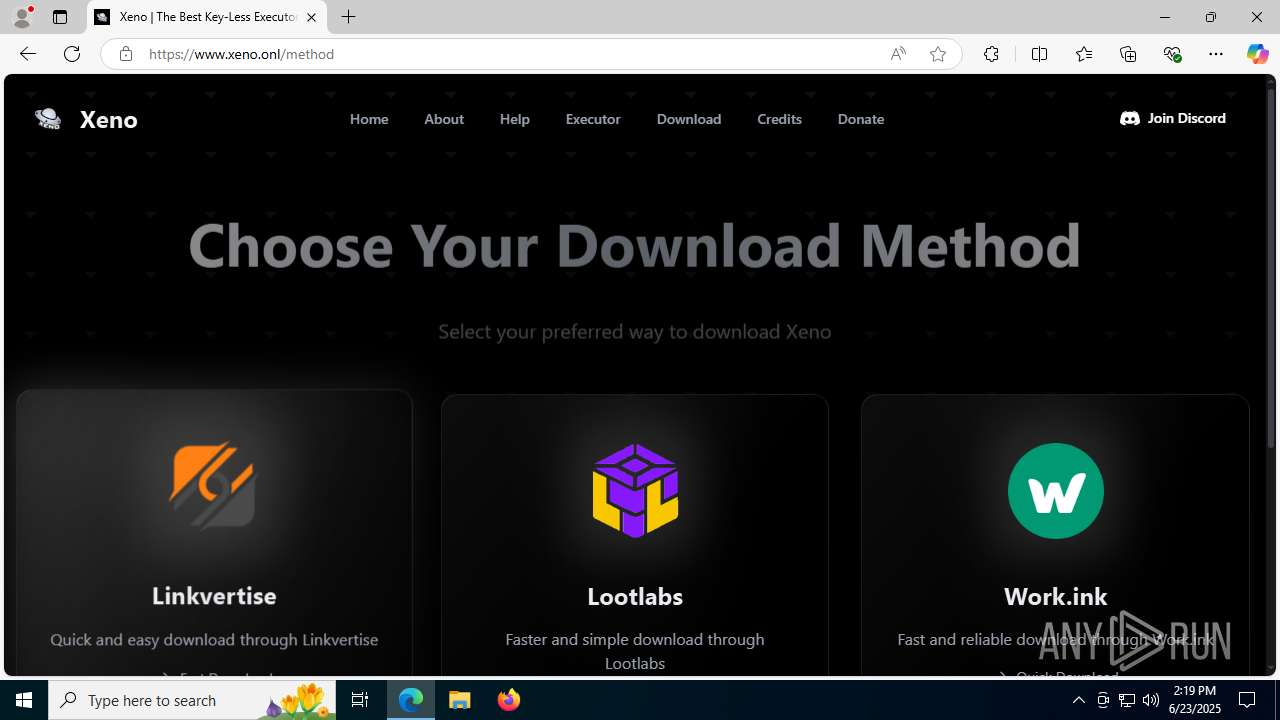 Malware analysis xeno.onl Malicious activity | ANY.RUN - Malware ...