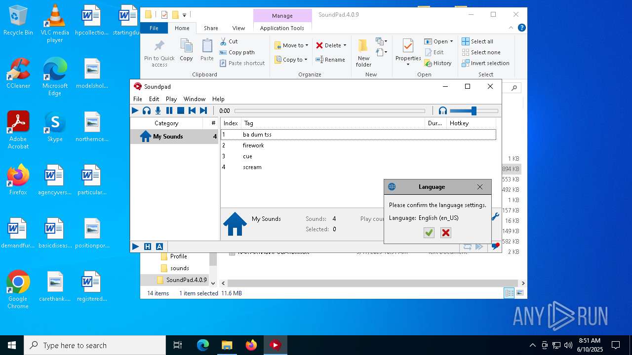 Malware analysis soundpad_4.0.9.7z Malicious activity | ANY.RUN ... Malware analysis soundpad_4.0.9.7z Malicious activity | ANY.RUN ...