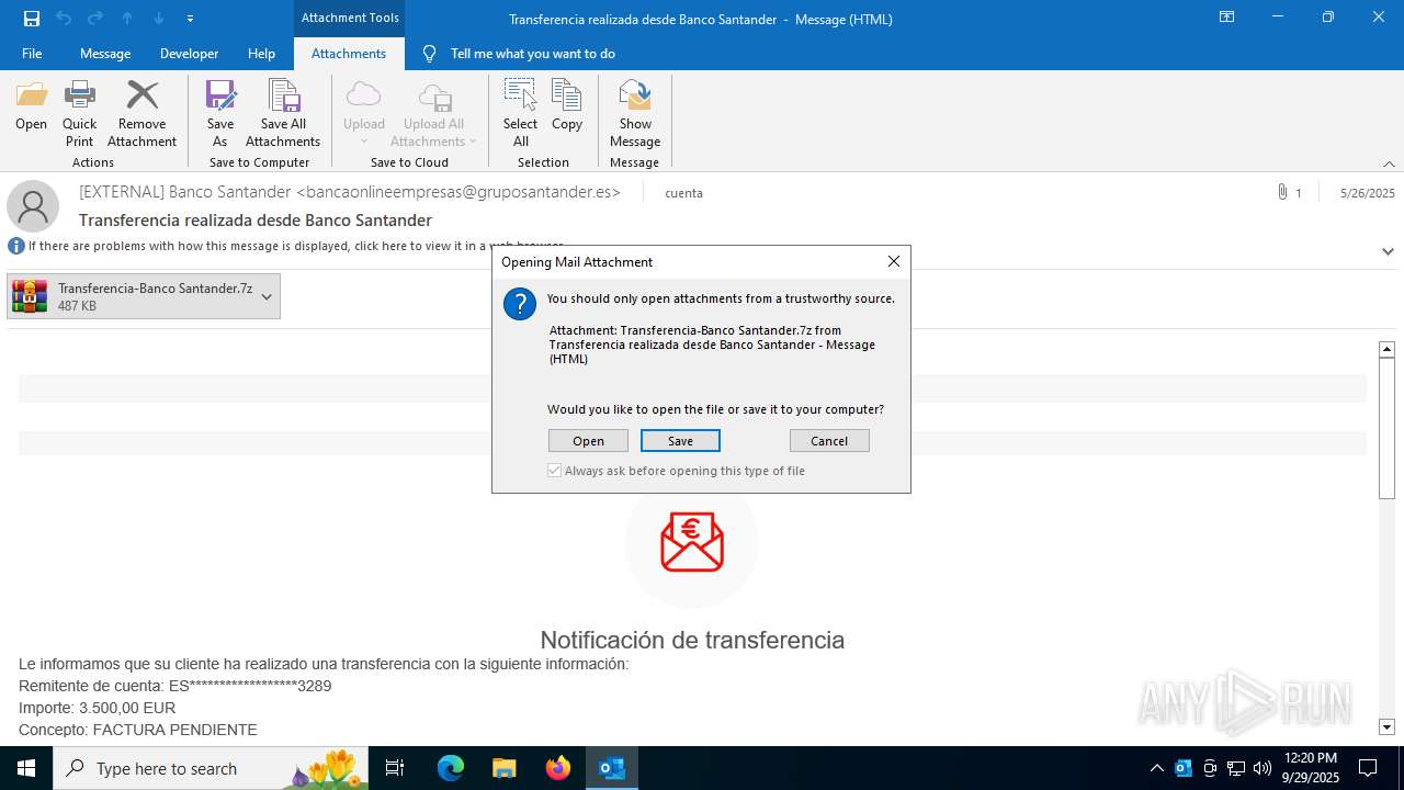 Malware analysis demo-sample.msg Malicious activity | ANY.RUN - Malware ...