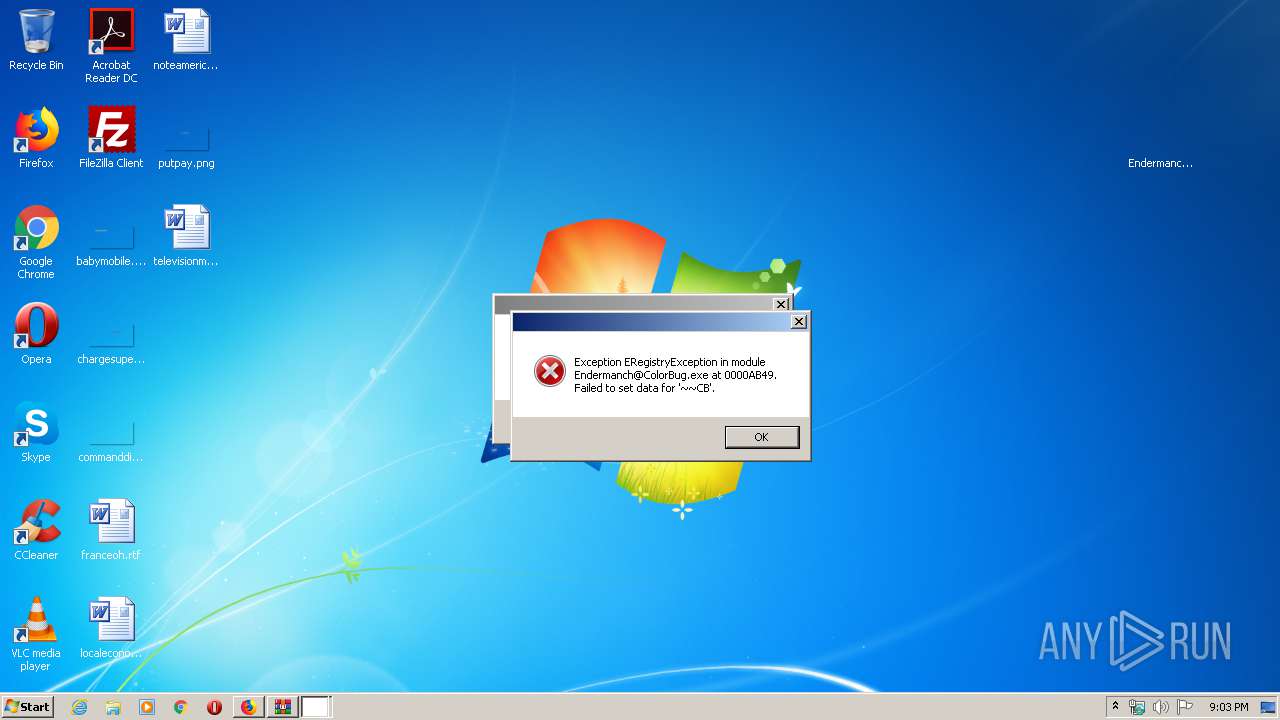 Malware analysis https://github.com/Endermanch/MalwareDatabase/raw/master/trojans/ColorBug.zip ...