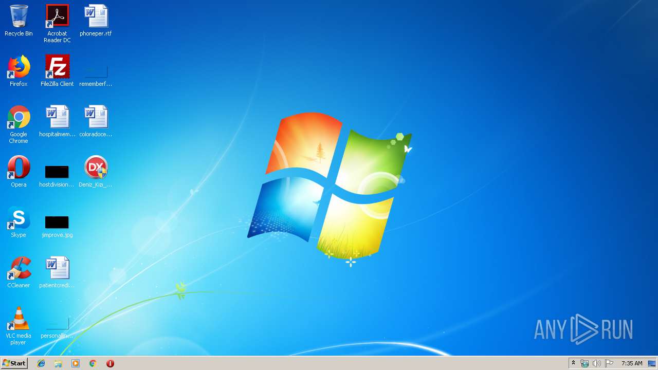 Malware analysis Deniz_Kızı_Protected.exe Malicious activity | ANY.RUN ...