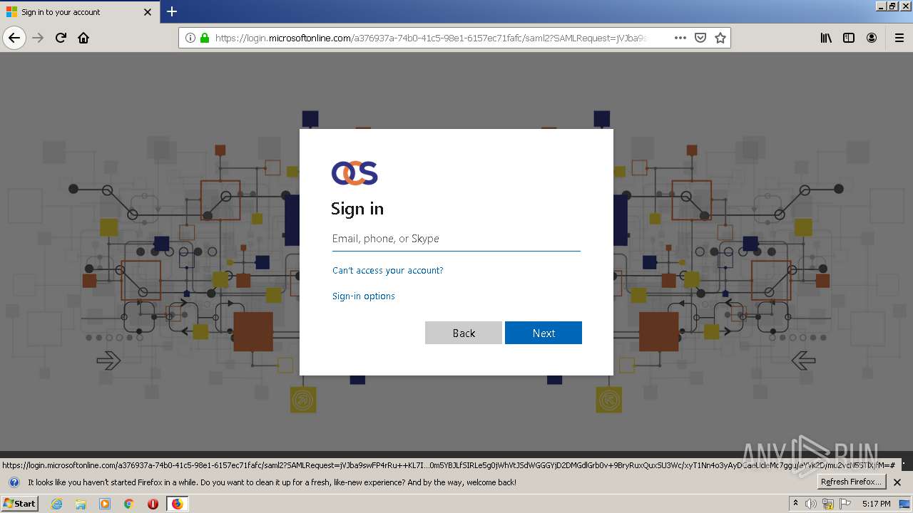 Malware analysis https://www.ocs-academy.com/login/?lang=en Malicious ...