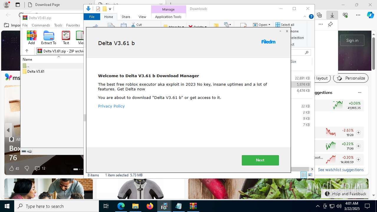 Malware analysis deltaexploits.gg Malicious activity | ANY.RUN - Malware Sandbox Online