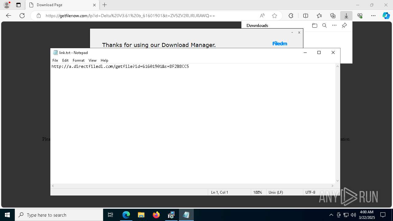 Malware analysis deltaexploits.gg Malicious activity | ANY.RUN - Malware Sandbox Online