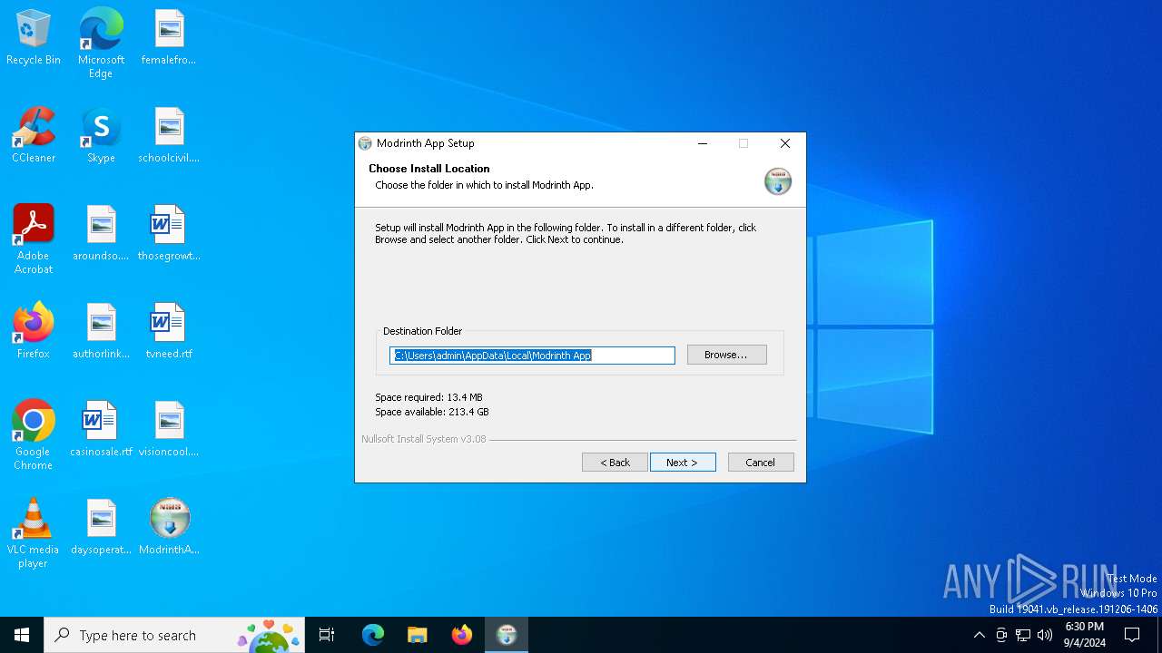Analysis ModrinthApp_0.8.5_x64-setup.exe (MD5 ...