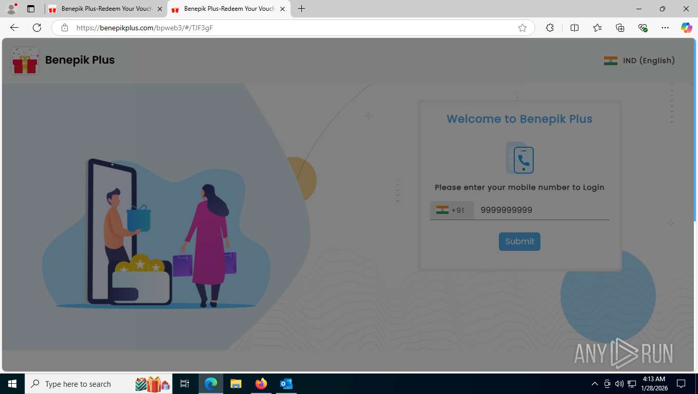 Malware analysis Congratulation for winning employee of the month award ...