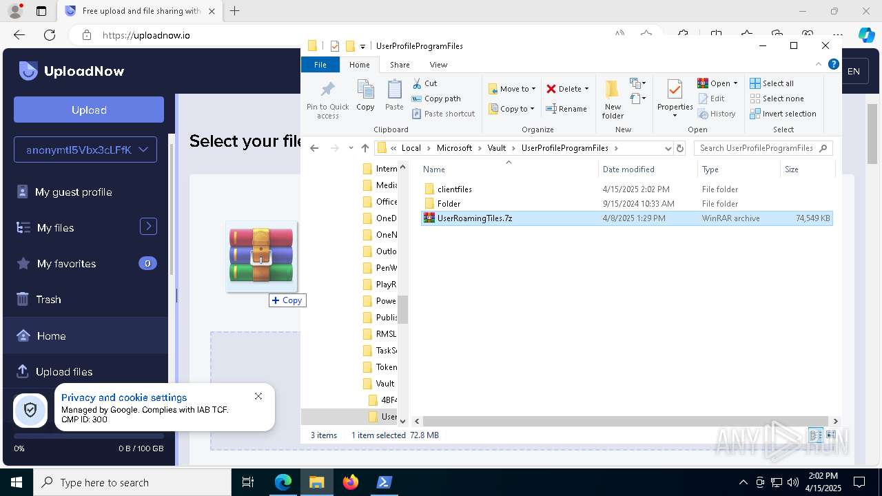 Analysis i.ps1 (MD5: 70E9F8B79323D52778C951092C1C7E50) Malicious activity - Interactive analysis ...