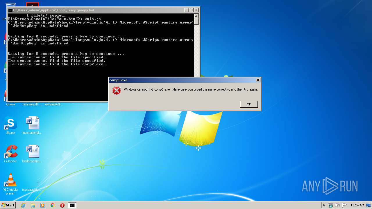 Malware analysis poopy.bat Malicious activity | ANY.RUN - Malware ...