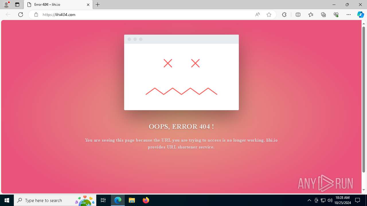 Malware analysis lihi.cc Malicious activity | ANY.RUN - Malware Sandbox Online