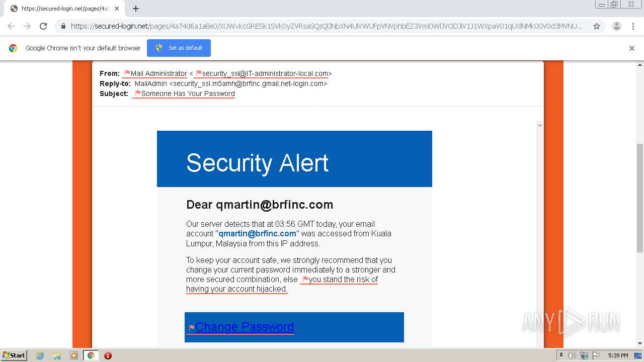 Malware Analysis Https:  Na01.safelinks.protection.outlook.com.url 