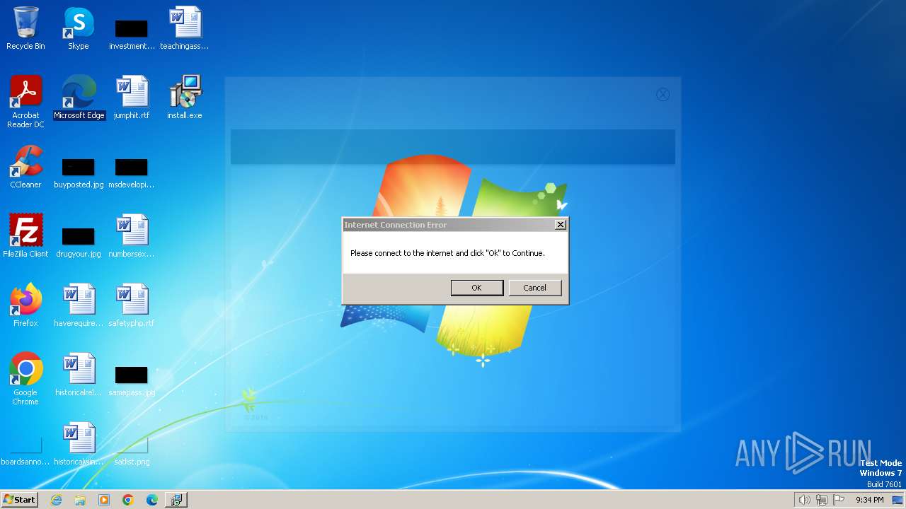 Malware Analysis Install.exe Malicious Activity