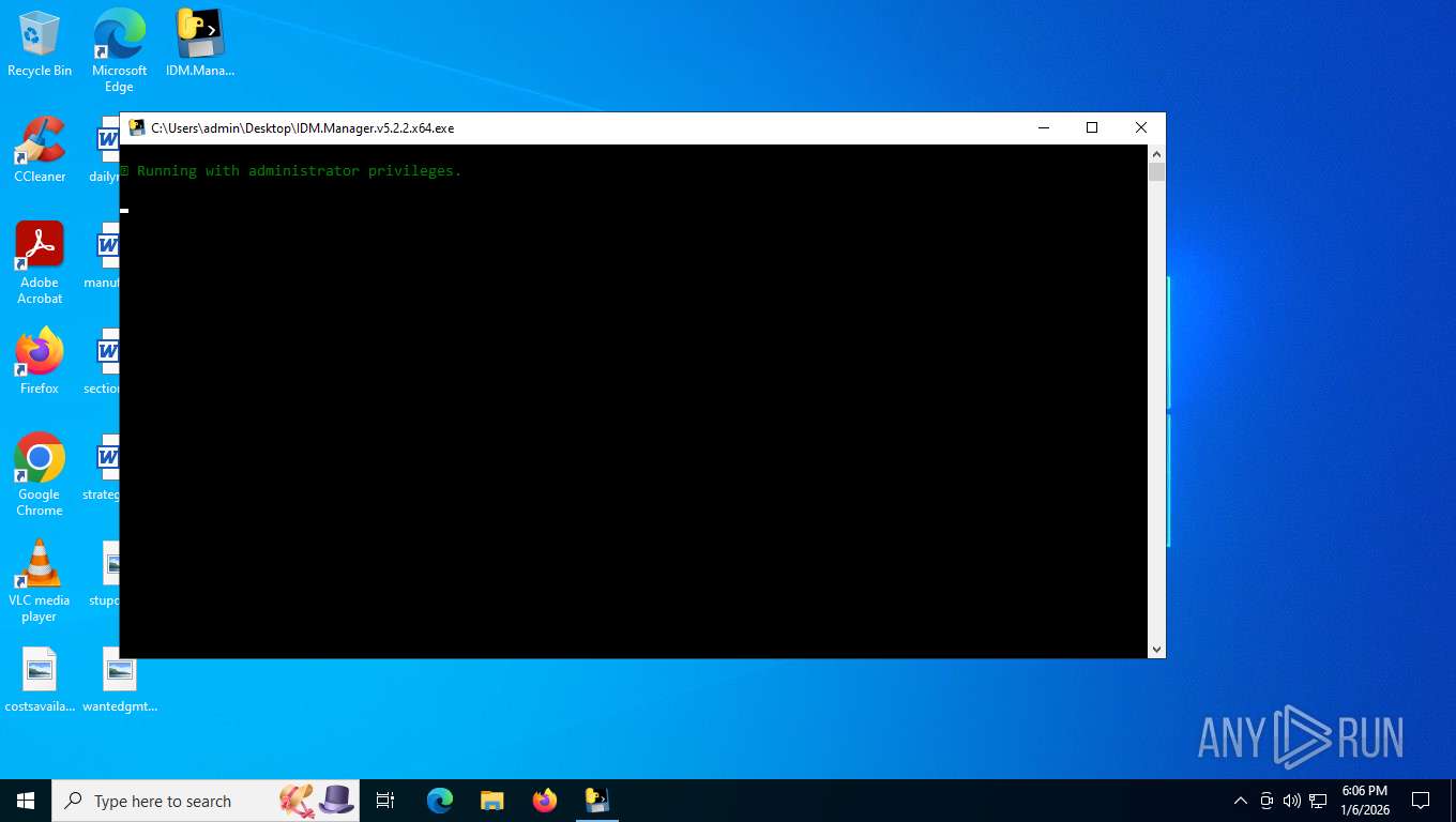 Malware analysis IDM.Manager.v5.2.2.x64.exe Malicious activity | ANY ...