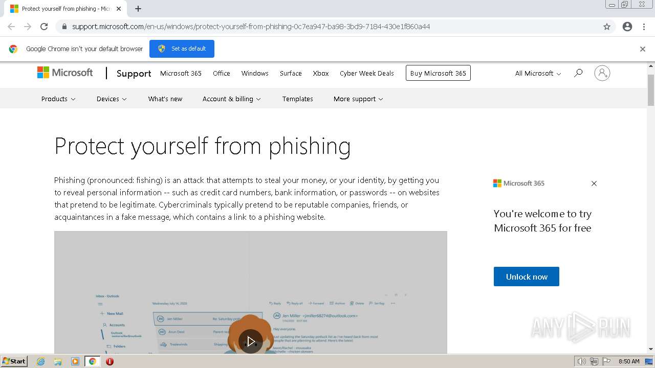 Malware analysis https://aka.ms/LearnAboutSenderIdentification Malicious activity | ANY.RUN ...