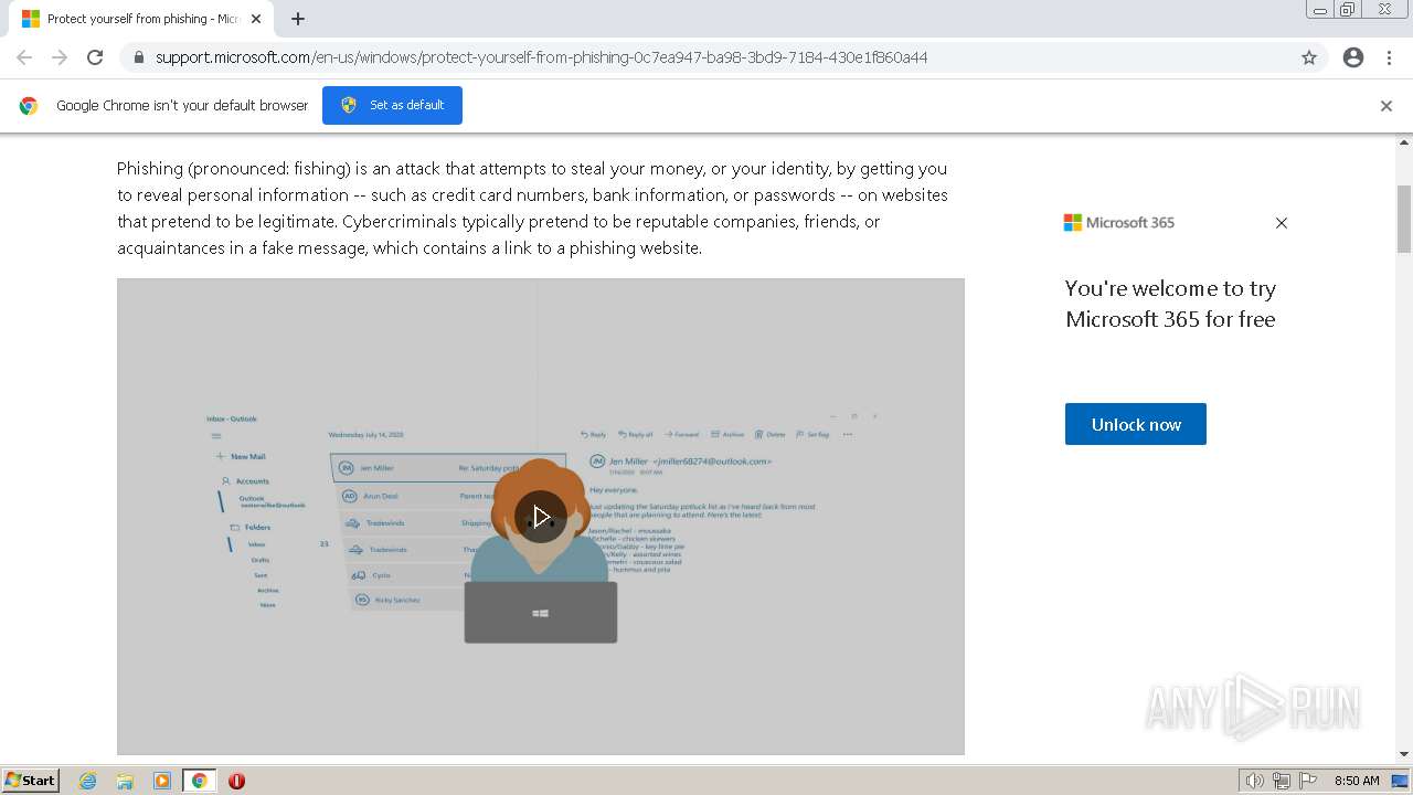 Malware analysis https://aka.ms/LearnAboutSenderIdentification Malicious activity | ANY.RUN ...