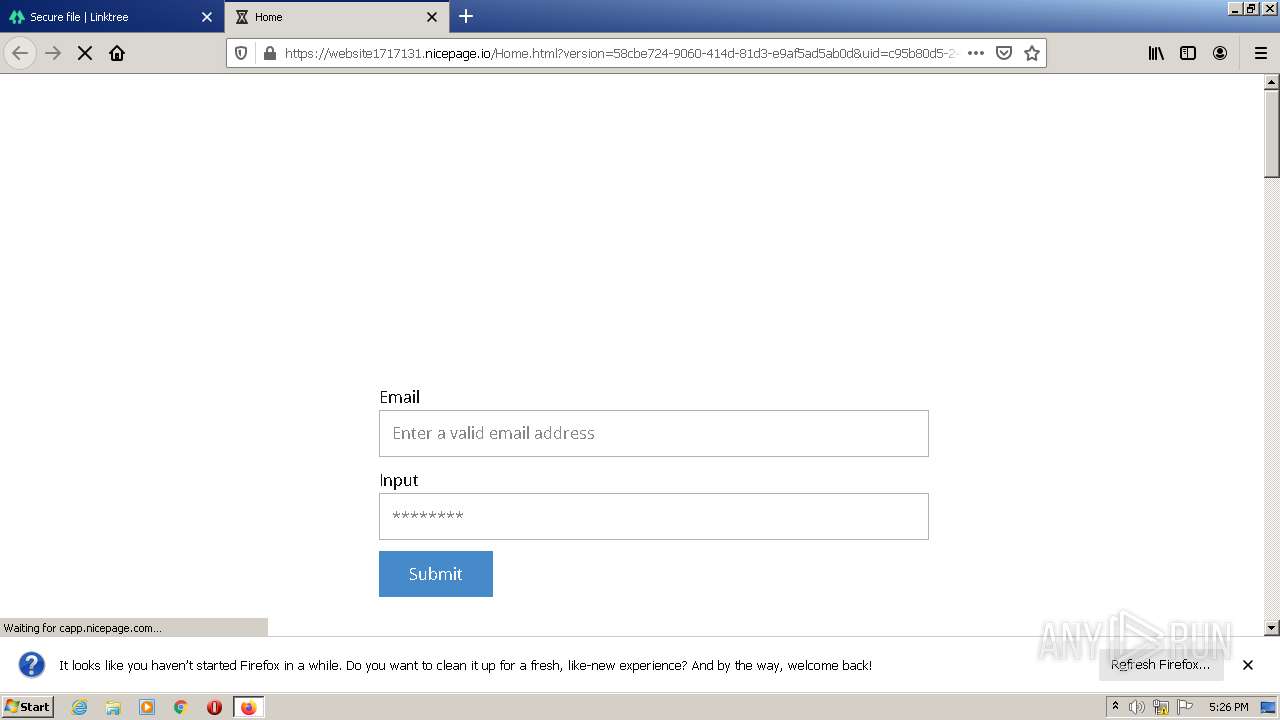 Malware analysis https://linkprotect.cudasvc.com/url?a=https%3a%2f%2flinktr.ee%2fsigneddoc&c=E,1 ...