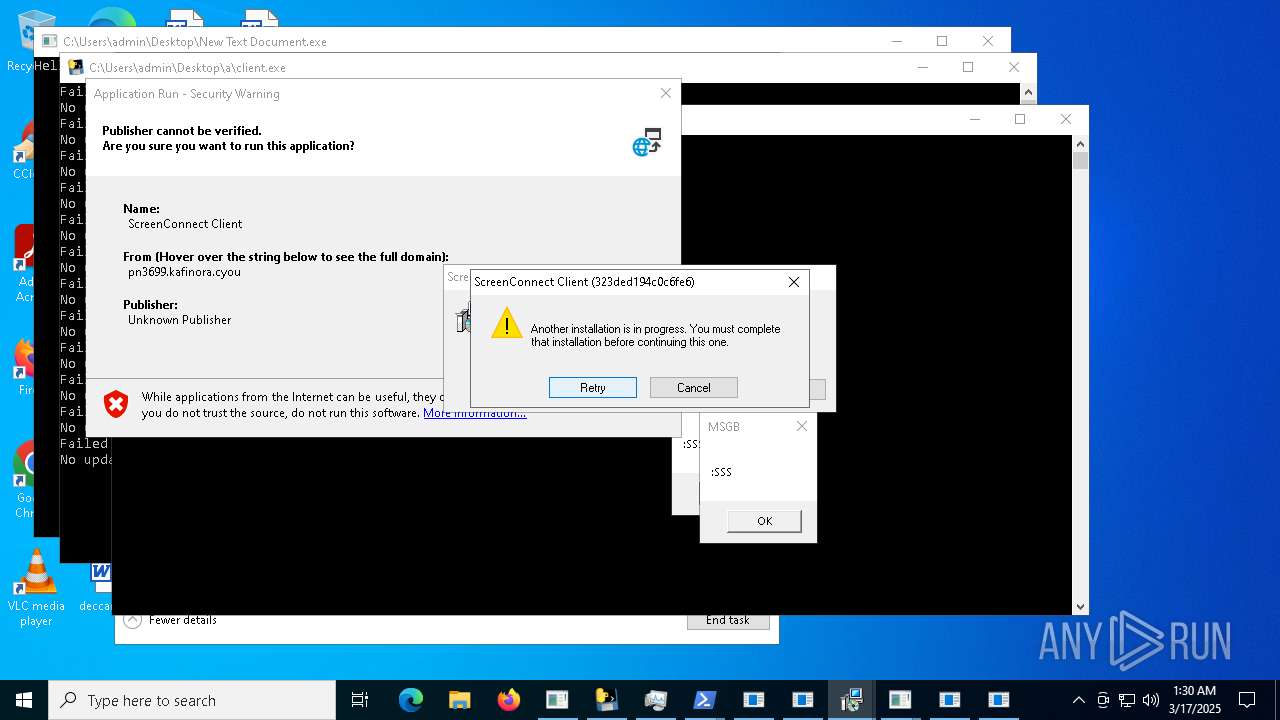 Analysis New Text Document.bin.exe (md5