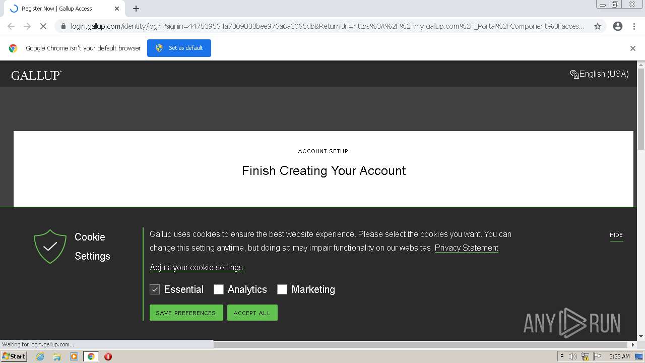 Malware analysis https://urldefense.com/v3/__https://my.gallup.com/direct/ac/W3N4T6M3M8M9C8R4 ...